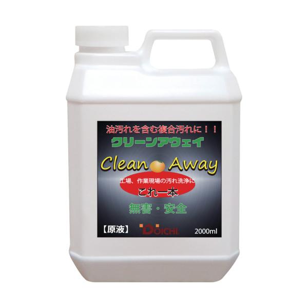 納期について：取寄品3〜5営業日目発送予定★欠品時除くメーカー名：(株)ドーイチ【 用途 】・頑固な汚れ・ガスレンジ・換気扇・トイレ等は、原液又は5倍まで薄めてご使用ください。・食器・衣類・浴室・カーペット・床等は、10倍から20倍まで薄め...