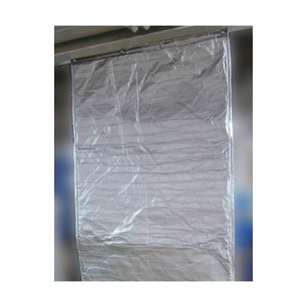 納期について：メーカー直送品(代引き不可)メーカー名：菊地シート工業(株)【 特長 】・耐熱、遮熱、断熱、保温性に優れています。・両面アルミで毛羽立たない、粉塵などが出にくい構成になっています。・耐炎繊維フェルトにより難燃性に優れ、保温・断...