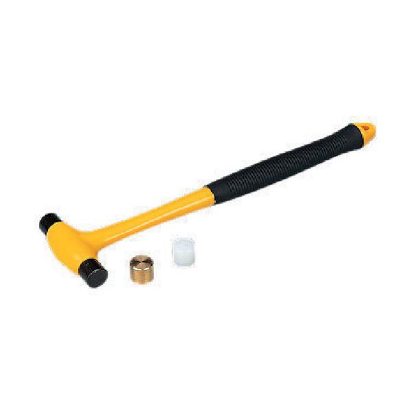 納期について：取寄品3〜5営業日目発送予定★欠品時除くメーカー名：京都機械工具(株)【 特長 】・交換式ヘッド(鉄、樹脂、真鍮)により、用途に応じた使用が可能です。・ヘッドはねじ込み式です。・各種オイルシール、小型ベアリングの圧入や割りピン...