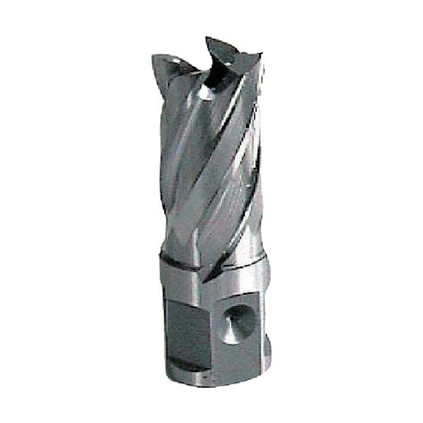 納期について：取寄品3〜5営業日目発送予定★欠品時除くメーカー名：大見工業(株)【 特長 】・日東工器の磁器ボール盤にも装着可。・35SQ、50SQクリンキーカッターの小径タイプです。・小径でも欠け難いハイスタイプです。・有効切削能力25m...