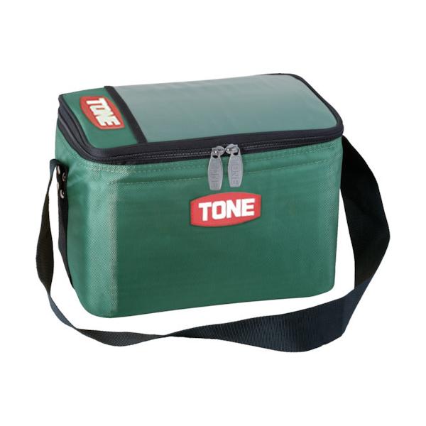納期について：取寄品3〜5営業日目発送予定★欠品時除くメーカー名：TONE(株)【 特長 】・ボルトやナット、工具類の収納・運搬ができる便利なバッグです。・ボルト類を汚れや水漏れから守ります。【 仕様 】品名:TONE ツールバッグ ボルト...