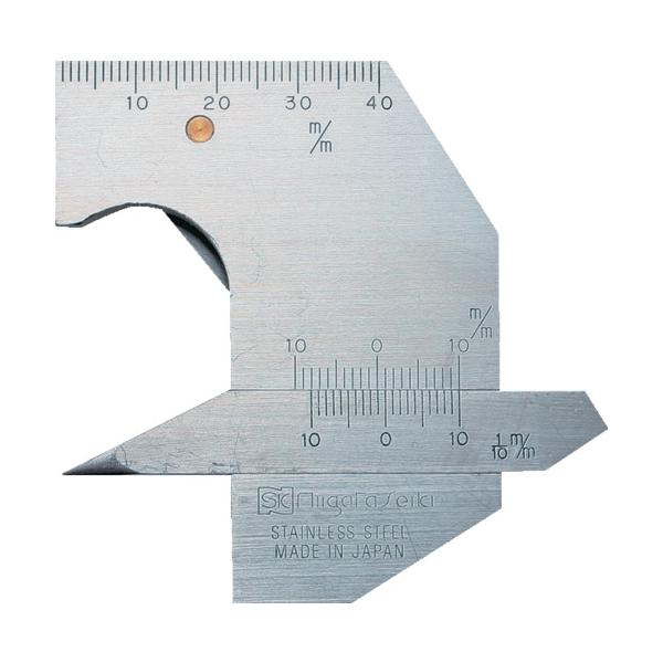 納期について：取寄品3〜5営業日目発送予定★欠品時除くメーカー名：新潟精機(株)【 特長 】・溶接作業のスピ-ドアップと品質管理等の合理化に最適です。・堅牢、軽便で携帯に便利(ビニールケース付)です。・アンダーカット測定ができます。・合格書...