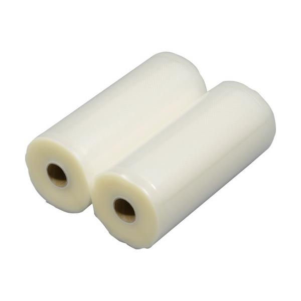 納期について：取寄品3〜5営業日目発送予定★欠品時除くメーカー名：(株)石崎電機製作所【 特長 】・真空包装機脱気式専用のエンボス付ナイロンポリ袋ロールタイプです。・好きな長さでカットできるので長モノを真空パックできます。【 用途 】・農産...