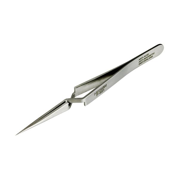 納期について：取寄品3〜5営業日目発送予定★欠品時除くメーカー名：ホーザン(株)【 特長 】・先端精度にこだわった逆作用ピンセットです。・本体を握ると先端が開き、離すと閉じます。・高い先端精度で小さく、薄い対象物もしっかりと保持・固定が可能...