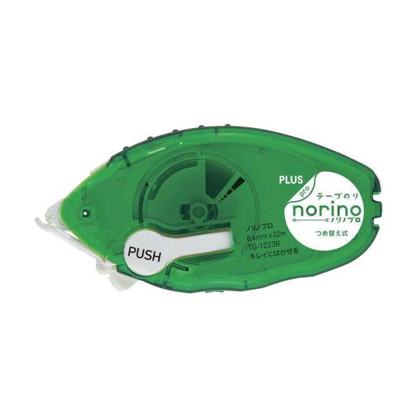 納期について：取寄品3〜5営業日目発送予定★欠品時除くメーカー名：プラス(株)【 特長 】・独自機能が圧倒的なパフォーマンスを実現した、しっかり使える、本格的機能が詰まったテープのりです。【 仕様 】品名:PLUS 39244)ノリノプロ ...
