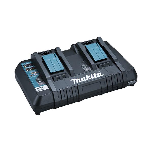納期について：取寄品3〜5営業日目発送予定★欠品時除くメーカー名：(株)マキタ【 特長 】・14.4V18Vのバッテリを2個同時に充電できます。【 用途 】・リチウムイオンバッテリ14.4V、18Vの充電に。【 仕様 】品名:マキタ 2口急...