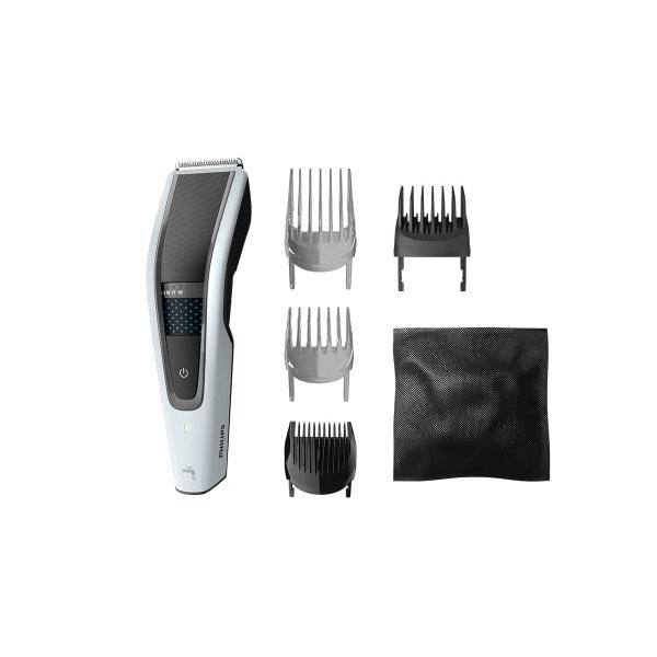 ヘアースムーズテクノロジー搭載で2倍*?すばやくカット 従来の2倍*?スムーズなカットを実現。 *? 旧品HC54XXと比較して27段階の長さ調節でお好みの長さでヘアーカット.2 mm28 mm のカットの長さより、 1 mm刻みで細かく長...