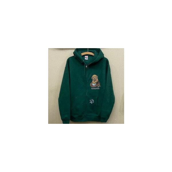 プレゼントに最適！！無料簡単ラッピング！！ゴールデンレトリーバー レトリバー スウェット フルジップパーカー パーカー ドッグ dog 犬 プリント パピー オーナーズグッズ 犬種別 オフ会 ギフト 送料無料※ラッピングを希望する場合は宅配...