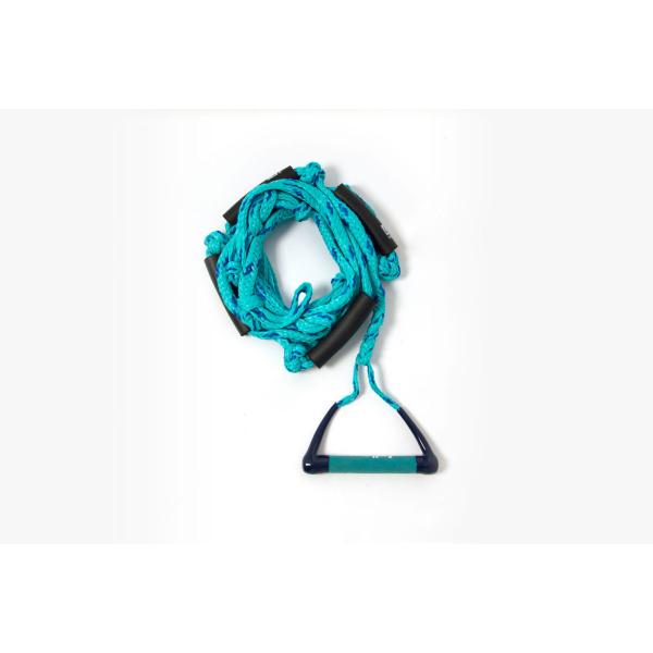 ハンドル特徴・5インチバー・ナローサークルスエードグリップ・バー内部にフォーム充填・ヘビーデューティーノットメインラインライン特徴・25フィートローストレッチ3セクションナイロンメインライン・付属のフォームフロート