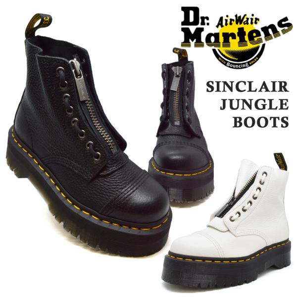 ドクターマーチンDr.Martens シンクレア ジャングル ブーツSINCLAIR JUNGLE BOOTS22564001_ブラック:BLACK26261100_ホワイト:WHITE元々は森林戦のためにデザインされたコンバットブーツ。ジ...