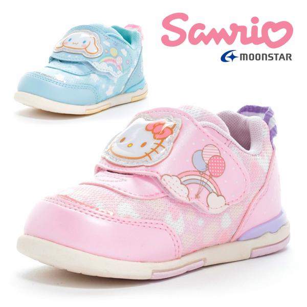 ムーンスターmoonstar サンリオSA B037ピンク:PINKサックス:SAXサンリオのベビーシューズです。通園をはじめ、お出かけなど、マルチに履いていただけます。触ると柔らかい素材でキャラクターの顔を大きく表現したデザインがポイント...