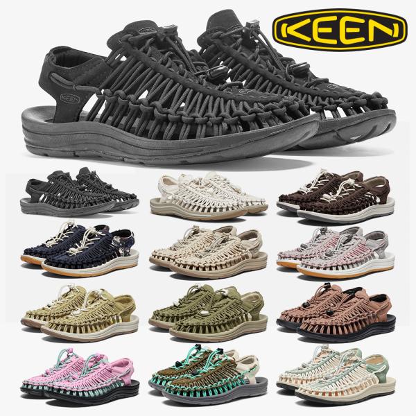 KEENキーン ユニークUNEEKUNEEK（ユニーク）は、Open Air Sneaker. 2本のコードと1枚のソールから作られた次世代のスニーカー。ゼロから靴作りの方法を再考し、構想から3年半の月日を経て完成した、革命的且つユニークな...
