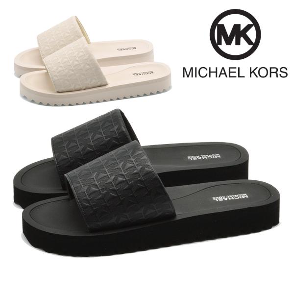 MICHAEL KORSマイケル・コース TEAGAN MERRICKブラック:MK01372001:BLACKバニラ:MK01372270:VANILLAヒール高さ:約2.5cm重量:片足約98g素材アッパー:合成皮革アウトソール:EVA