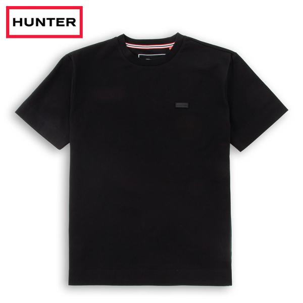 HUNTERハンター UNISEX PLAY HUNTER RUBBERISED LOGO TEEURJ1503CTNブラック:BLKユニセックスのプレイロゴTシャツは、カジュアルなクルーネックの半袖Tシャツです。オーガニックコットンを使用...