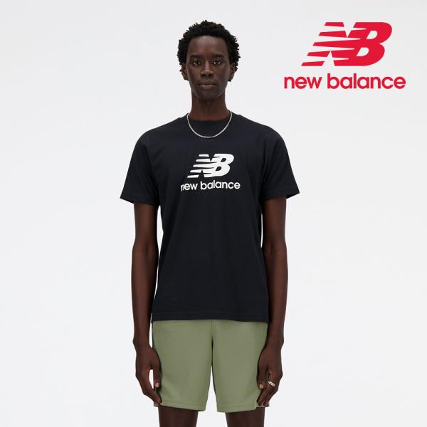ニューバランスnew balance スタックドロゴ ショートスリーブTシャツStacked logoMT41502アスレチックグレー:AGブラック:BKNBネイビー:NNYホワイト:WTスタックドロゴが映える定番のショートスリーブTシャツ...