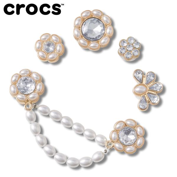 クロックスcrocs ジビッツELEGANCE 5 PACK10014867エレガンス:ELEGANTクロックスのシューズやギアを楽しくカスタマイズする、専用のアクセサリー。豊富な種類のジビッツ チャームで、あなたも「my crocs」して...
