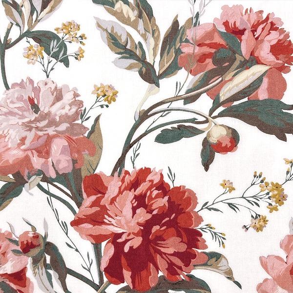 【サイズ】　約108ｃｍ巾【素材】　綿100%　タナローン　日本製リバティプリントを代表する上質な肌ざわりのタナローン生地Decadent Blooms/デカダントブルームス2018年秋冬コレクションで発表された「デカダント・ブルームス」。...