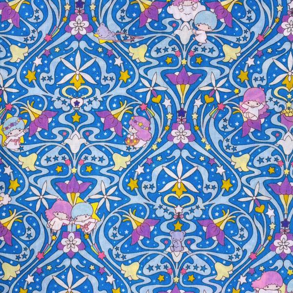 【サイズ】　約108ｃｍ巾【素材】　綿100%　タナローン　日本製リバティプリントを代表する上質な肌ざわりのタナローン生地Little Twin Stars 50th Anniversary Collectionリトルツインスターズ50周年...