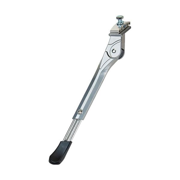 ■アルミ合金ボディ＋スチールレッグ■サイズアジャスト機構（20〜29)■地面から取付位置までの高さ：190〜270mm■静止状態での耐荷重：25kg■重量：335g安定感のあるセンタースタンド。脚部の固定位置を変えることで20~29まで対応...