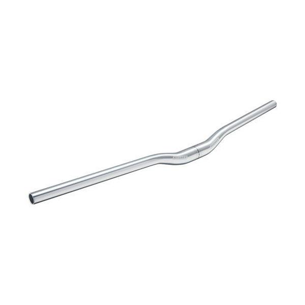■幅：800mm■クランプ径：31.8mm■カラー：high-polish silver■材質：ダブルバテッド 6061アロイ■重量：395g■ライズ：20mm■アップスウィーブ：2°■バックスウィープ：9°■対応：MTBクラシックなフラッ...