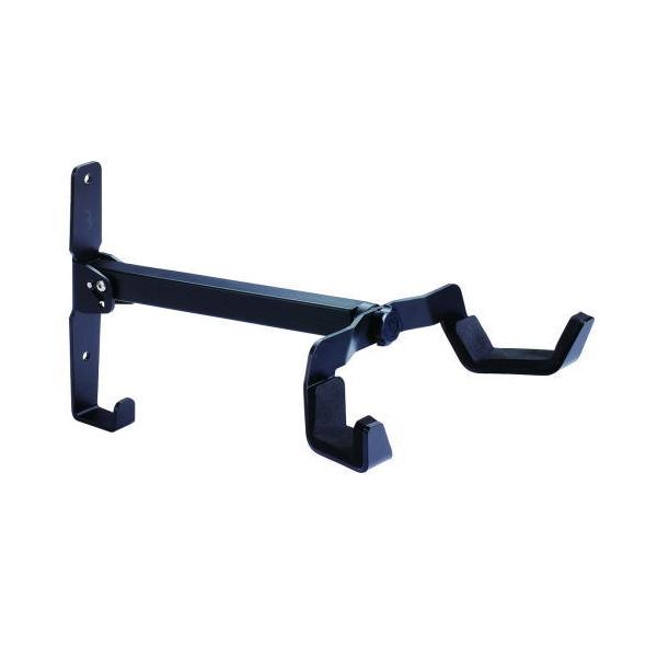 ■スタイリッシュな壁固定式バイクストレージ。■フック部分のプラスティックフォームが、フレームなどへのキズを防ぐ。■使用しない場合は折りたたみ可。■石膏ボードアンカー付属。■耐加重：20kgスタイリッシュな壁固定式バイクストレージ。■通常2〜...