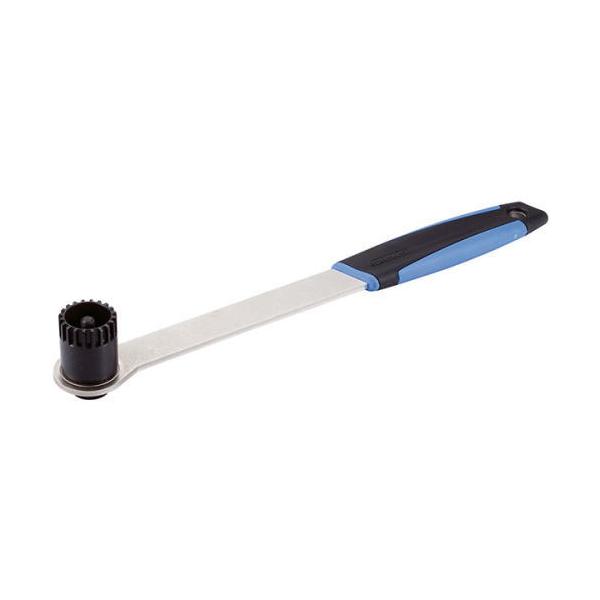 ■シマノボトムブラケット抜き工具。■OCTALINKやISISモデルに適合。■スクリューオンブロックシステムで工具がずれず使いやすい。■大きな入力が可能な330mmのロングサイズ。■クレイトンラバー製のグリップで握りやすい。■スクリューオン...