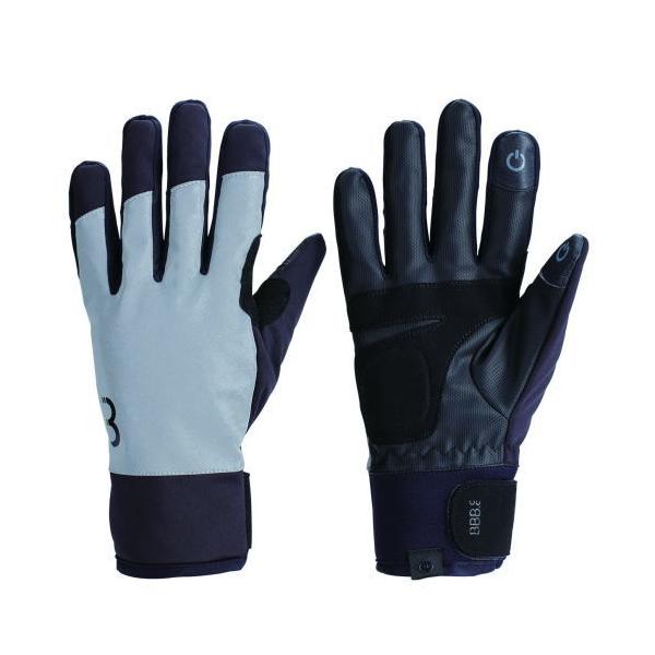 ■サイズ：Lサイズ■カラー：ブラック■甲の部分が全てリフレクティブ素材、高い安全性。■防風/防水仕様。■衝撃減衰性の高いポロンフォームパッド。■ジャージ袖口をカバーすることもできるベルクロ仕様カフス。■タッチスクリーン対応。■5℃から-5℃...