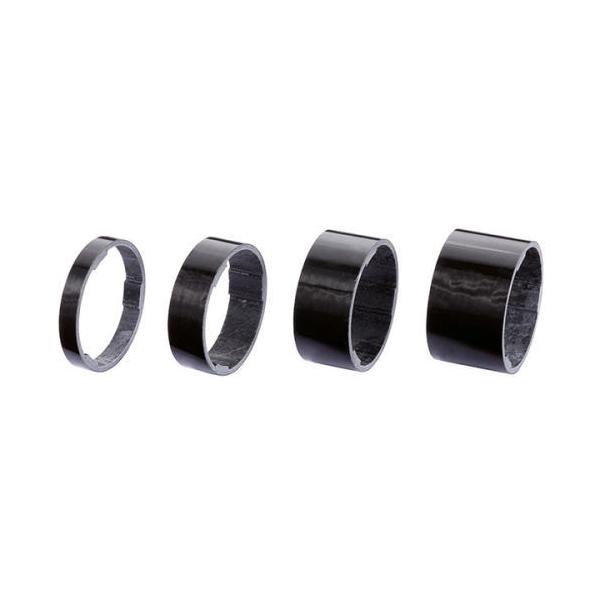 ■ステアチューブ：φ28.6mm（1-1/8）■超軽量UDカーボンファイバー製スペーサーで、従来のカーボンファイバースペーサーと比較して38％減量。■高さ 5/10/15/20mmの4個組。■参考重量：17g（4個組）ヘッド周りを軽量化する...