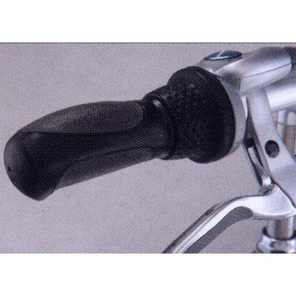 ■通常2〜5日ほどで発送（土日祝除）■カラー：グレー■やわらか素材採用で、さらに手にやさしい握り心地■グリップシフト用■左（ロング）1個、右（ショート）1個の左右1ペアセットです。☆カテゴリー：【自転車】【パーツ＆アクセサリー】【クリスマス...