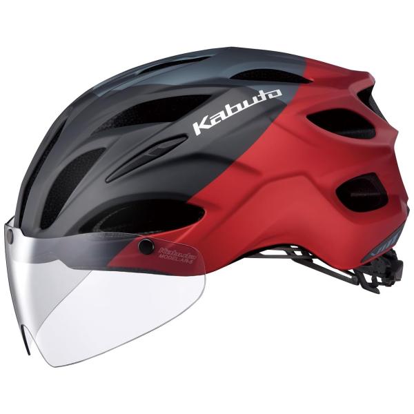 ■サイズ表示（参考重量）：L（255g）■頭周のめやす：58-59cm■JCF（公財）日本自転車競技連盟公認■標準装備品：AR-5シールド、VITT A.Iネット、XF-8アジャスターコンパクトフォルムを追求したシールド付モデルが快適性能を...