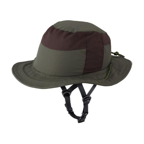 ■サイズ表示（参考重量）頭周のめやす：57〜60cm未満（320g）■安心の安全基準「自転車用・SG 基準」認証品■反射材付きで夜間も安心アウトドアテイストの帽子タイプヘルメット。広めのツバで日差し対策にも。フチに仕込んだワイヤーで型のニュ...