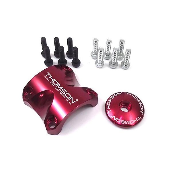 ■仕様：ハンドルバークランプ、ボルト×8(シルバー4個、ブラック4個)、ステムキャップ■X4ステム用トムソンのX4ステム専用のドレスアップキットです。