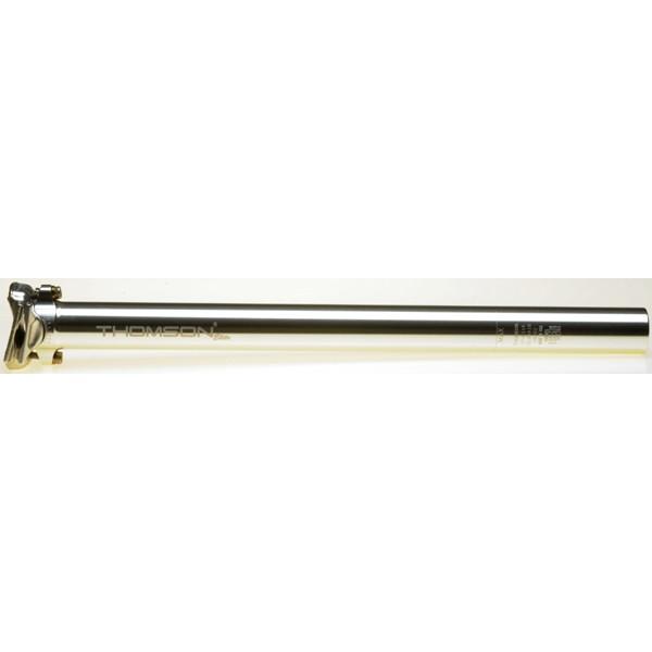 ■カラー：SILVER■サイズ：27.2mm/250mm■重量：201g・アルミの塊から押し出した鋼管から1本1本時間をかけて削り出して作られる信頼の高いシートポストです。※画像はイメージです。実際の商品とサイズ等が異なる画像を使用してる場...