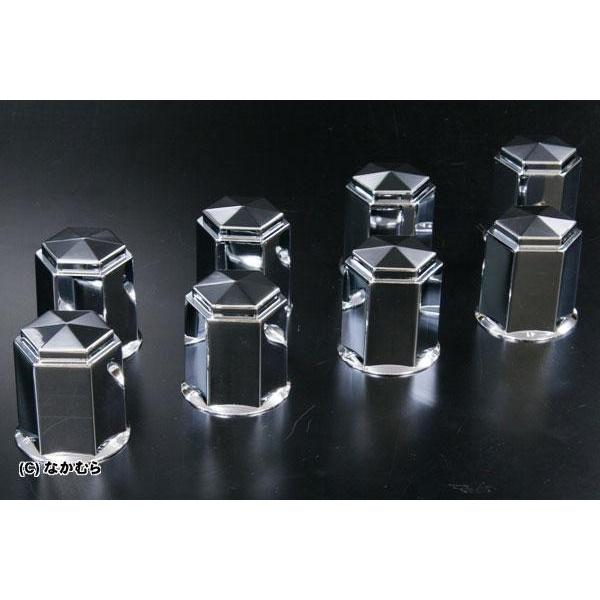 材質：樹脂製(クロームメッキ)内径：41mmサイズ：高さ60mm８個セットタイヤのホイルナット数は車種によって違います。メーカー名：ジェットイノウエタイヤ1本のホイルナット数は２ｔエルフ：５個４ｔ車：６個大型車：８個