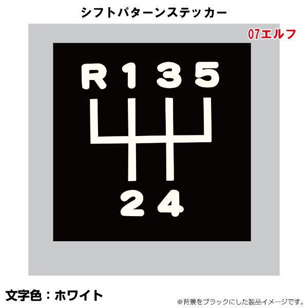 カッティングステッカーのシフトパターンステッカー。アプリケーションテープ（転写シート）で文字だけ残して貼り付け。湾曲したノブ等にも貼り付け可能で、もちろん平らな面にも貼り付けできます。便利でオシャレなシートです。材質：カッティングステッカー...