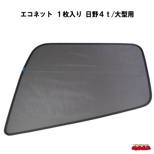 ガラスに埋め込むだけの簡単取付。蚊やハエの侵入を防ぎ通気性も良好です。遮光性も高いので車内の高温化も防ぎます。１枚入り適合車種：‘17プロフィア（H29.5~） ・大型NEWプロフィア（H15.11~H29.4） ・4t’17レンジャープロ...