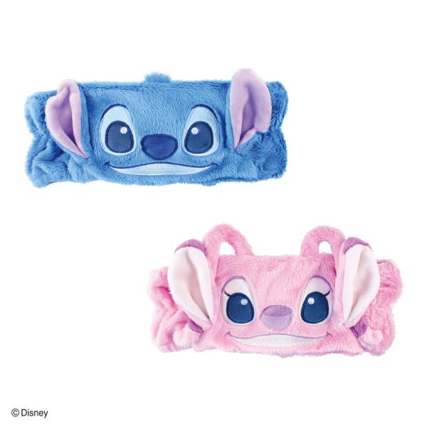 【発売日：2026年06月30日】洗顔やお化粧の際に大活躍スティッチとエンジェルの『ヘアバンド』おうち時間の気分もあがる♪※画像についてはイメージとなりますサイズ：約H100×W235mm（耳など除く）素材：ポリエステル◎プレゼント包装はお...