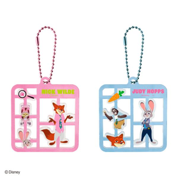 ＼全世界待望！映画「ズートピア2」の新グッズが登場！／くり抜きがかわいい『プラスチックモデル風キーホルダー』両方手に入れたい！ニックとジュディの全2種類※画像についてはイメージとなりますサイズ：約H50×W50×D5ｍｍ素材：アクリル樹脂◎...