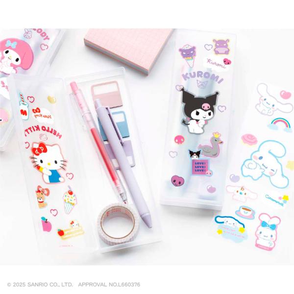 【発売日：2026年03月30日】ステッカーがセットになった『ペンケース』付属のシールや好きなシールでオリジナルのプラペンケースが作れます※画像についてはイメージとなります商品サイズ：シール/約H180×W60ｍｍ以内プラペンケース/約H1...