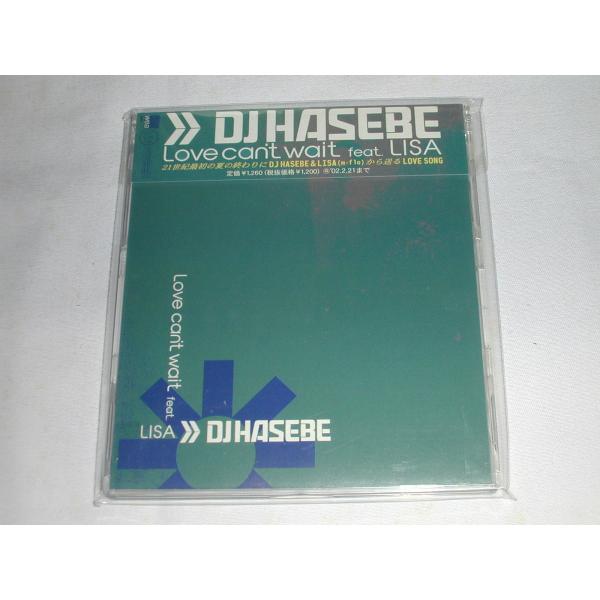 （ＣＤ：Maxi-Single）DJ HASEBE Love can't wait／Love can’t wait feat.LISA 【中古】DJ/サウンド・プロデューサー、DJ Hasebeのm-floのヴォーカリスト、Lisaをフィー...