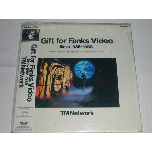 （ＬＤ：レーザーディスク）TM NETWORK／Gift for Fanks Video Since 1985-1988【中古】出演：TM NETWORK（小室哲哉、宇都宮隆、木根尚登）ＣＡＶ２７分収録・カラー・ステレオ発売元：ＣＢＳソニー...