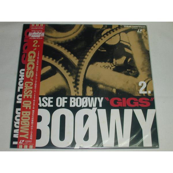 （ＬＤ：レーザーディスク）ＢＯＯＷＹ／‘ＧＩＧＳ’２．【中古】曲目リストＣｈａｐｔｅｒｓ1.Dancing In The Pleasure Land2.Funny Boy3.Plastic Bomb4.Marionette5.B.E.L.I...