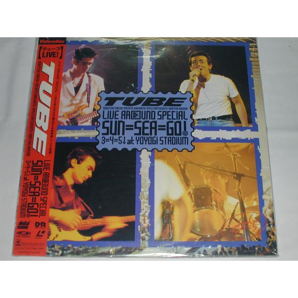 （ＬＤ：レーザーディスク）ＴＵＢＥ／LIVE AROUND SPECIAL SUN=SEA=GO!【中古】3=4=5!at YOYOGI STADIUMLIVE AROUND SPECIAL 1989年6月4日国立代々木体育館LIVE収録！...