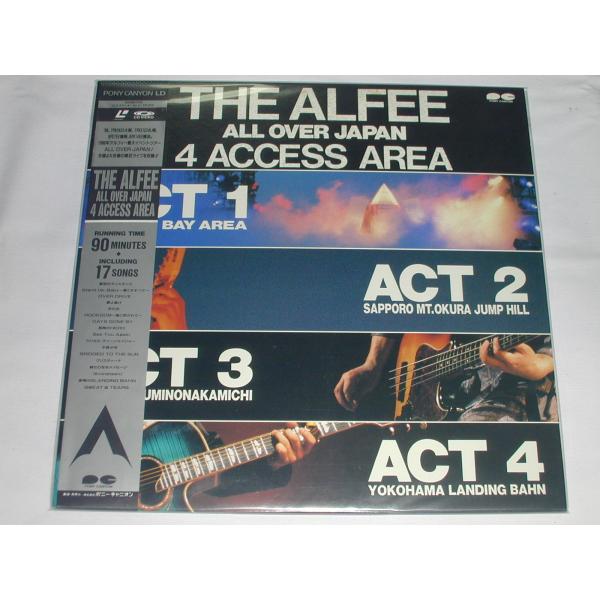 （ＬＤ：レーザーディスク）THE ALFEE ALL OVER JAPAN 4 ACCESS AREA【中古】THE ALFEE/ALL OVER JAPAN 4ACCESS AREA 1988 収録曲(1)星空のディスタンス(2)Stan...