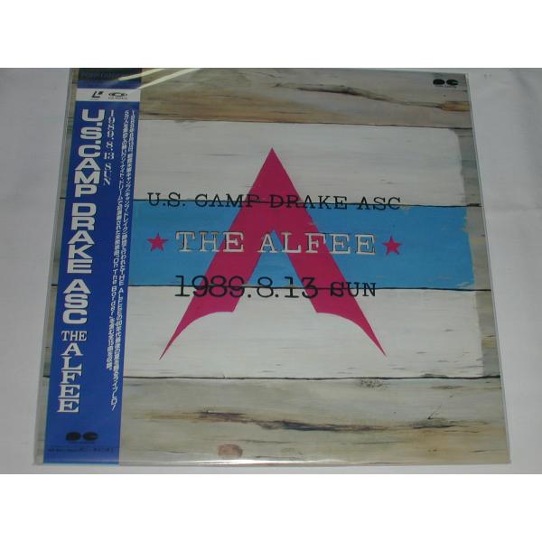 （ＬＤ：レーザーディスク）THE ALFEE／U.S.CAMP DRAKE ASC【中古】1989.8.13 SUN 収録曲(1)アメリカ国歌(2)AMERICAN　DREAM(3)BLUE　AGE　REVOLUTION(4)ジェネレーショ...