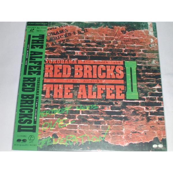 （ＬＤ：レーザーディスク）THE ALFEE RED BRICKS II【中古】15TH SUMMER 1996 YOKOHAMA 11SUN AUGUST収録曲1.Prologue2.CRIMSON KISS3.真夜中を突っ走れ4.気分は...