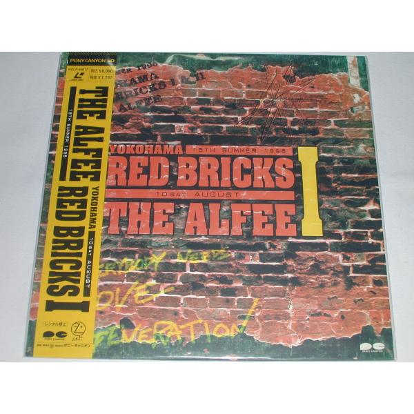 （ＬＤ：レーザーディスク）THE ALFEE RED BRICKS I【中古】15TH SUMMER 1996 YOKOHAMA 10SAT AUGUST収録曲1.Prologue2.JOURNEY3.Count Down 19994.BR...