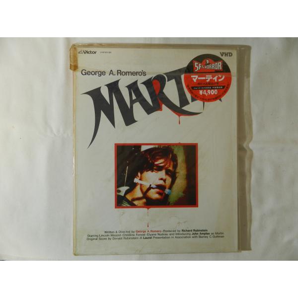 （ＶＨＤ：ビデオディスク）マーティン MARTIN 監督：ジョージ・A・ロメロ【中古】ー呪われた吸血少年ー監督：ジョージ・A・ロメロ脚本：ドナルド・ルビンシュタイン出演：ジョン・アンプラス、リンカーン・マーゼル、クリスティン・フォレスト約９...