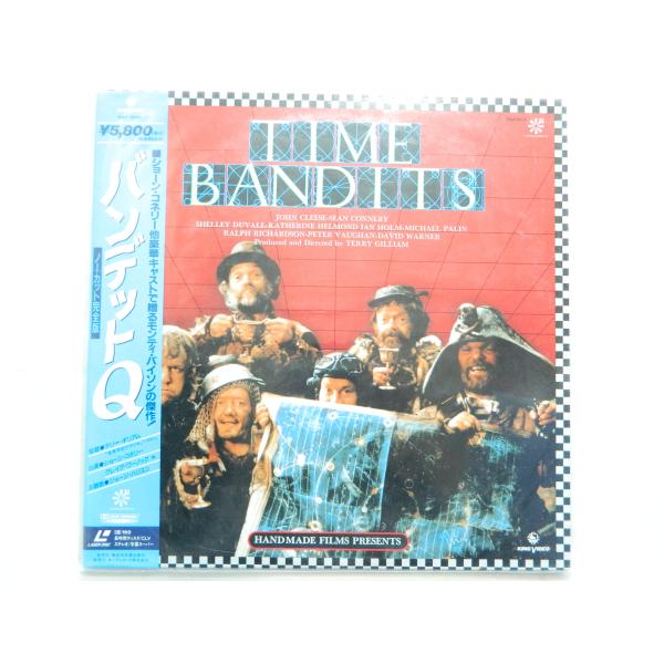 （ＬＤ：レーザーディスク）バンデッドQ TIME BANDITS 【中古】出演；ショーン・コネリー唄：ジョージ・ハリスンＣＬＶ１１１分・カラー・ステレオ・日本語字幕発売元：（株）東北新社この商品はレーザー・ディスクです。ＣＤやＤＶＤとは違います。
