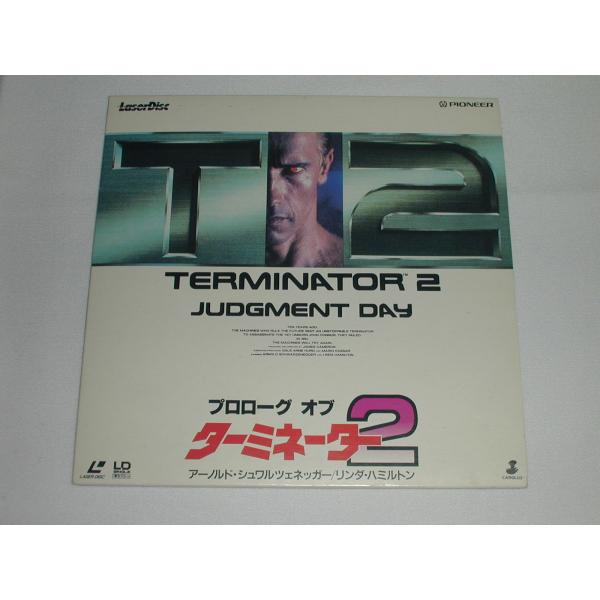 ☆(LD-SINGLE 薄型20cm)プロローグ オブ ターミネーター2【中古】ＣＬＶ１面２０分収録・カラー・ＭＯＮＯ発売元：パイオニアＬＤＣ（株）コンディション中古・美品帯なしこの商品はレーザー・ディスクです。ＣＤやＤＶＤとは違います。
